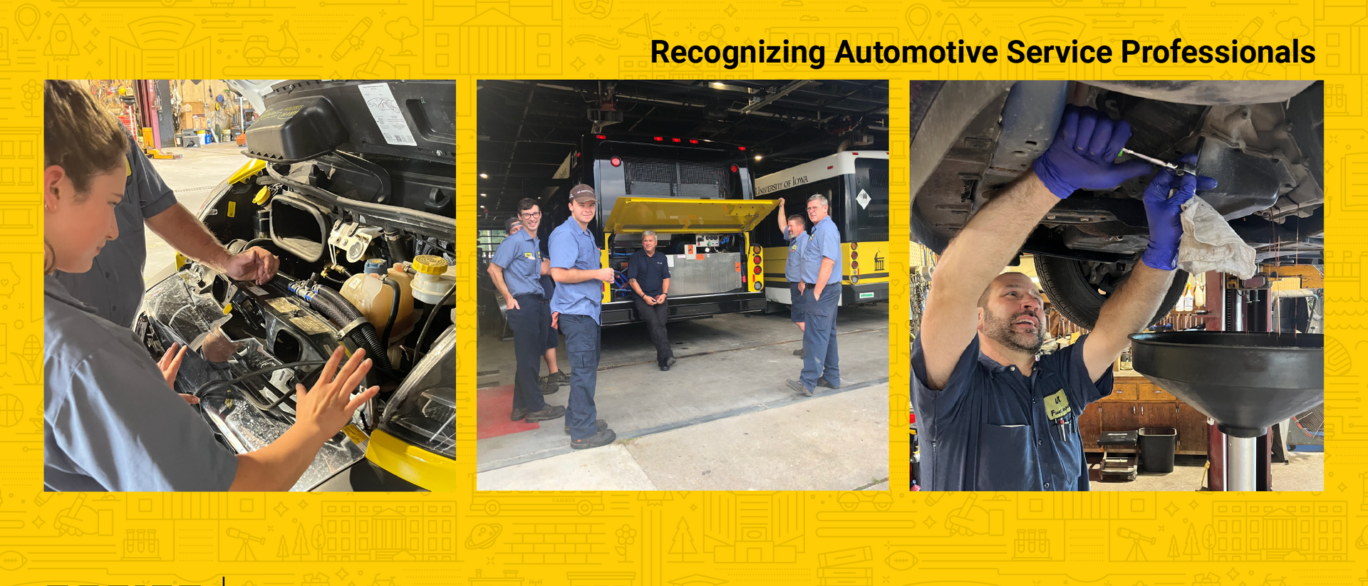 Going the extra mile with the UI’s automotive service professionals | Parking and Transportation ...